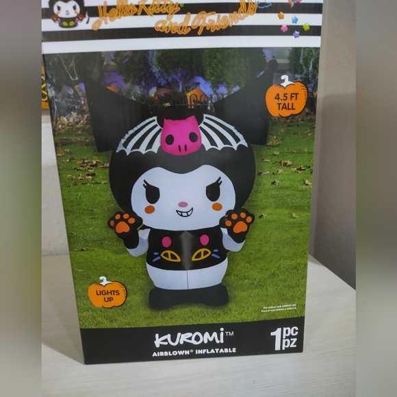 Holiday | Hello Kitty Kuromi Halloween Inflatable 45 Ft Lights Up ...